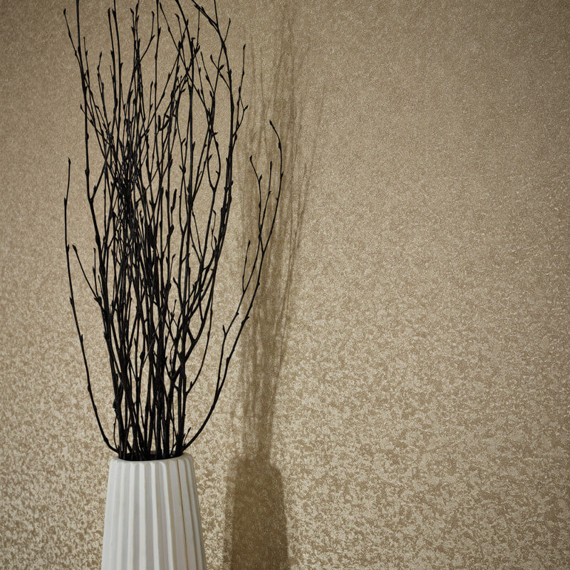 Arthouse Akira Plain Gold Wallpaper - Eastern Alchemy Wallpaper